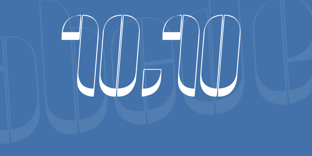 10.10 Font · 1001 Fonts