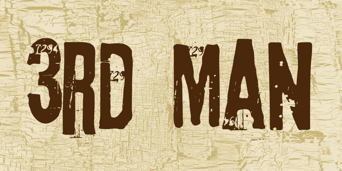 3rd Man Font · 1001 Fonts