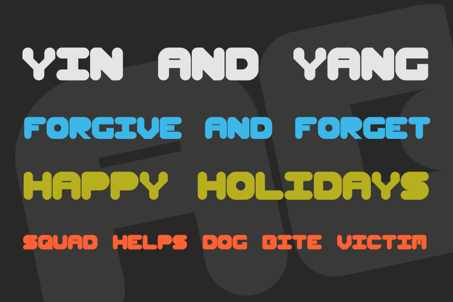 3x3 Shapes Font · 1001 Fonts