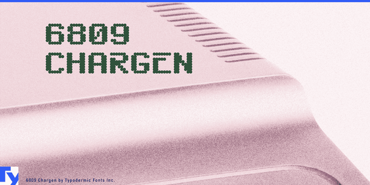 6809 Chargen Font · 1001 Fonts