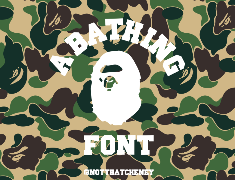 A Bathing Font Font · 1001 Fonts