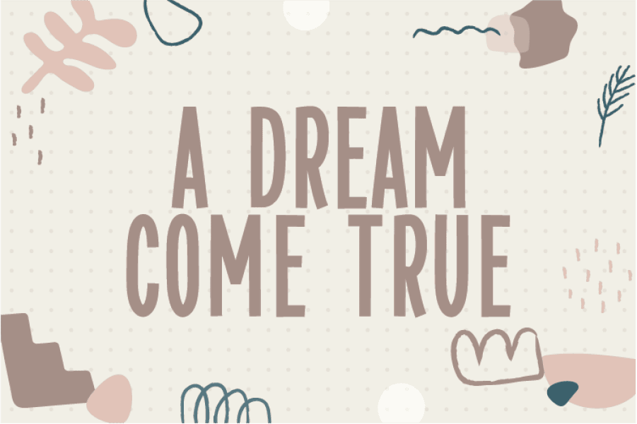 A Dream Come True Font · 1001 Fonts