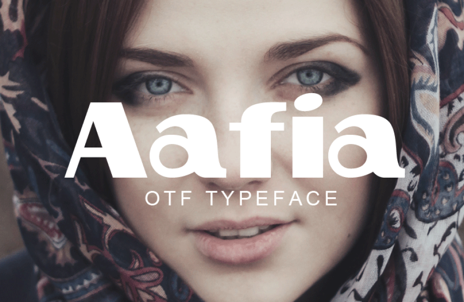 Aafia Font Family · 1001 Fonts