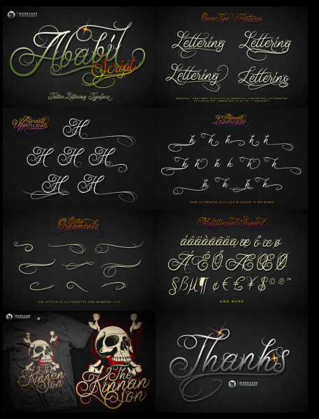 Ababil Script DEMO Font · 1001 Fonts