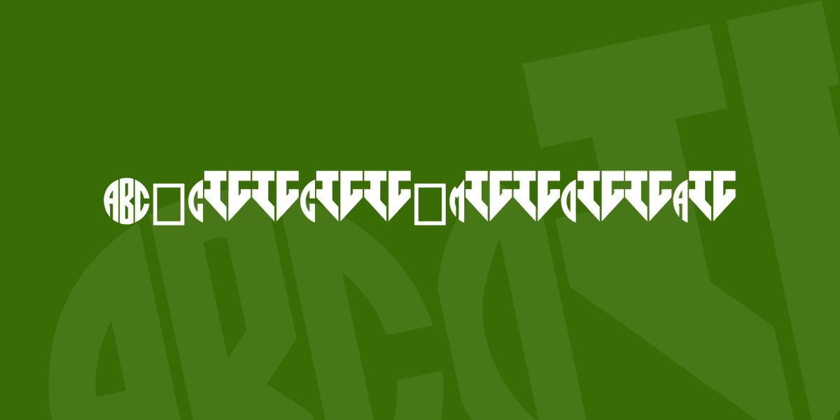 ABC-Circle-Monogram Font · 1001 Fonts