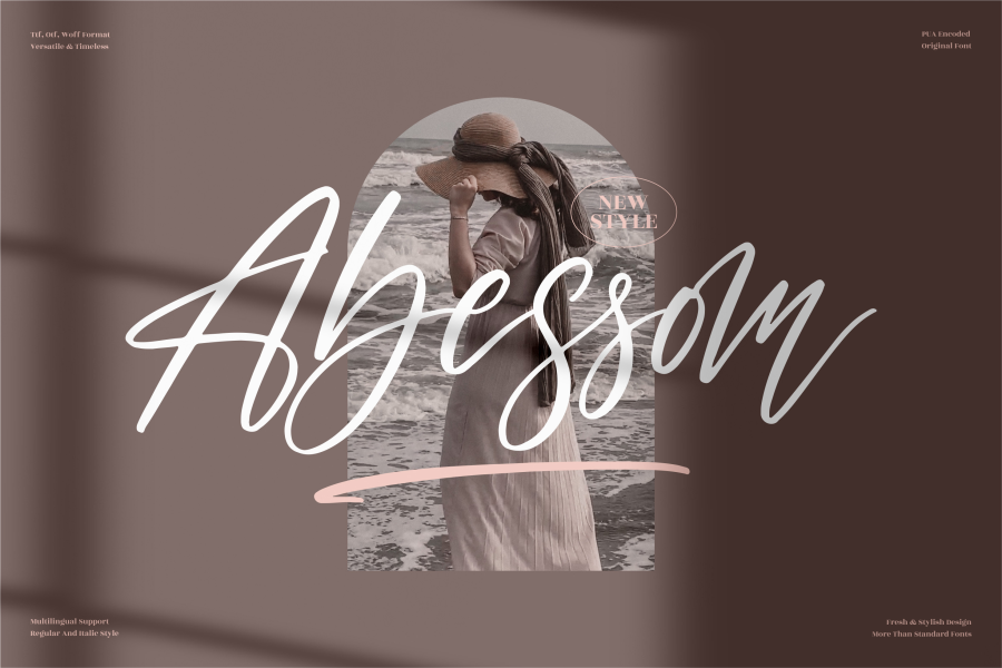 Abessom Font Family · 1001 Fonts