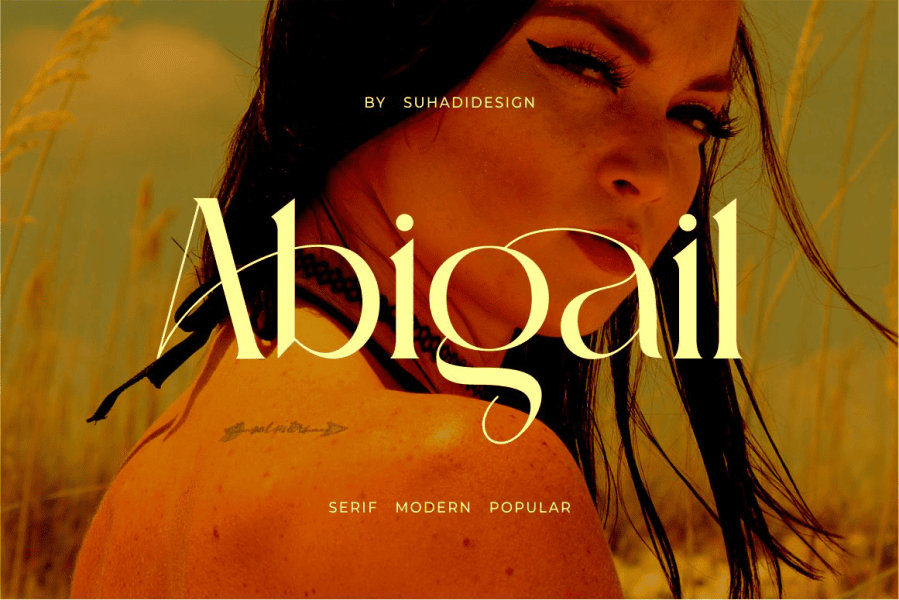 Abigail DEMO Font · 1001 Fonts