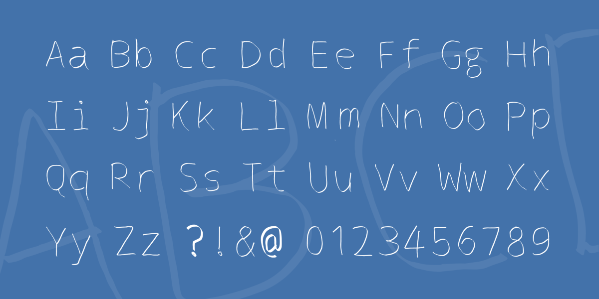 Abirhand one Font · 1001 Fonts