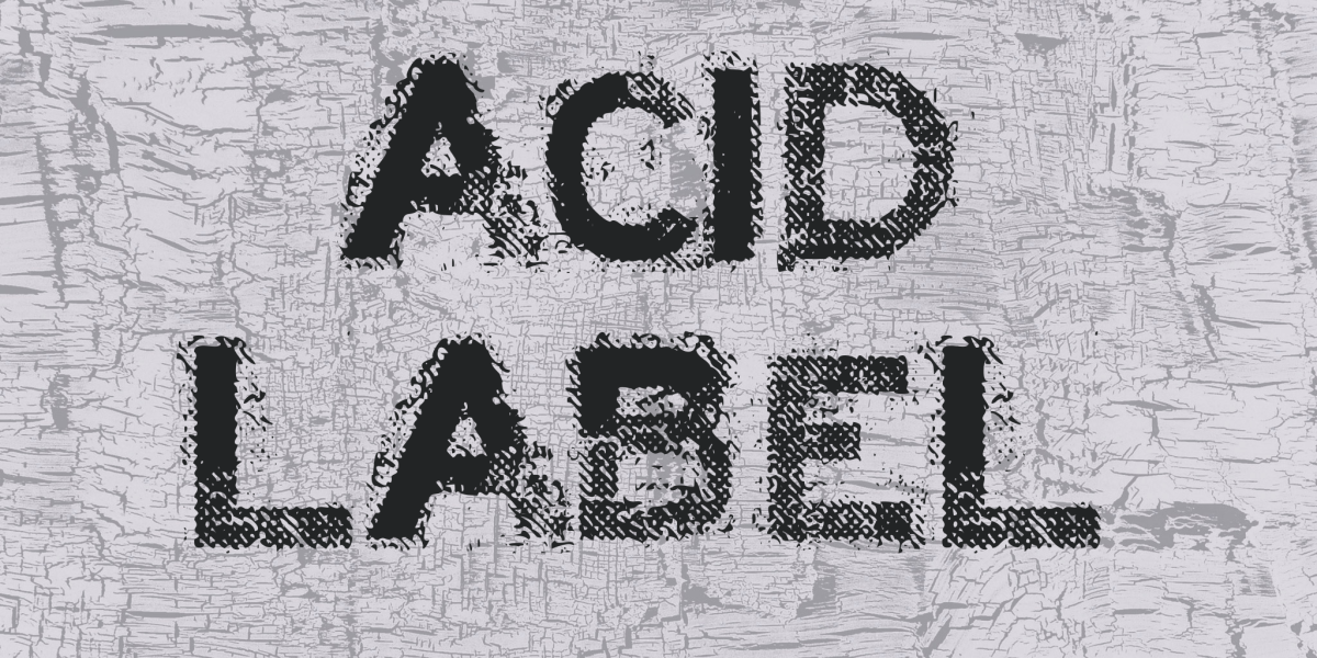 ACID LABEL Font · 1001 Fonts