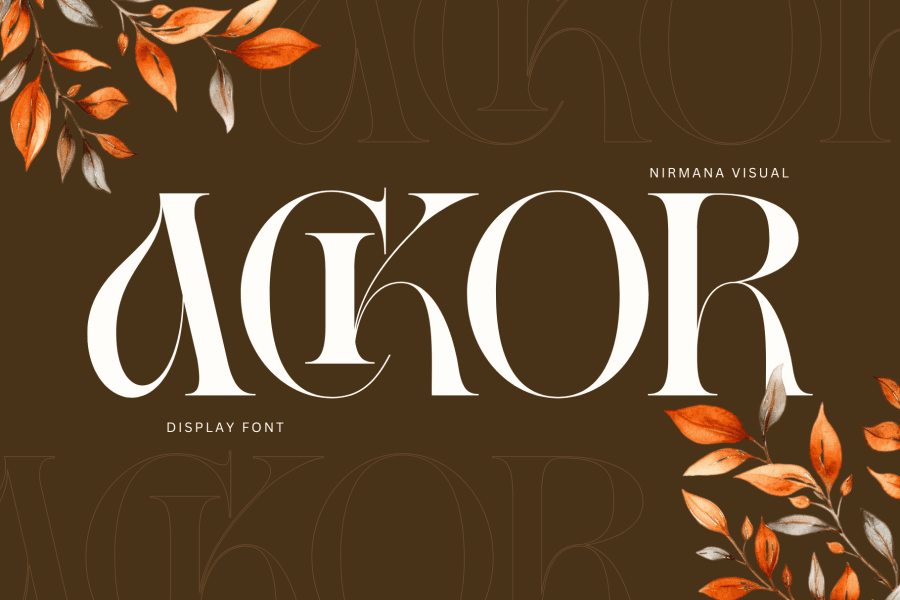 Ackor Demo Font · 1001 Fonts