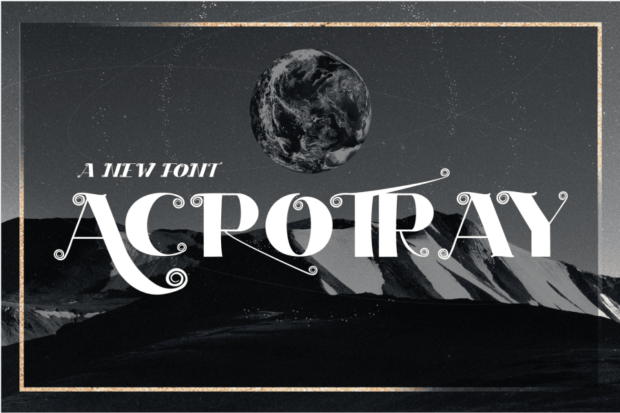 ACROTRAY DEMO Font · 1001 Fonts