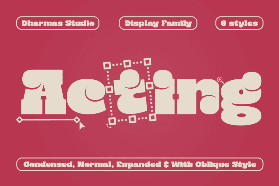 Acting DEMO Font · 1001 Fonts
