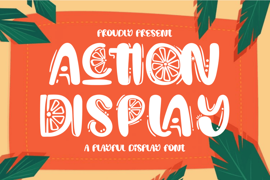 Action Display Demo Font · 1001 Fonts
