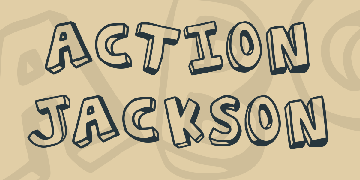 Action Jackson Font · 1001 Fonts