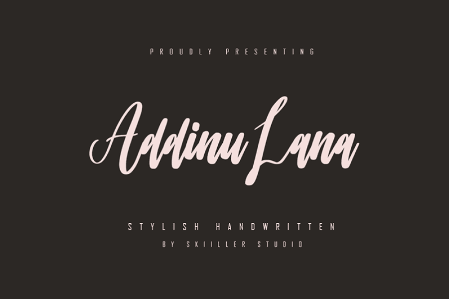 Addinu Lana Font · 1001 Fonts