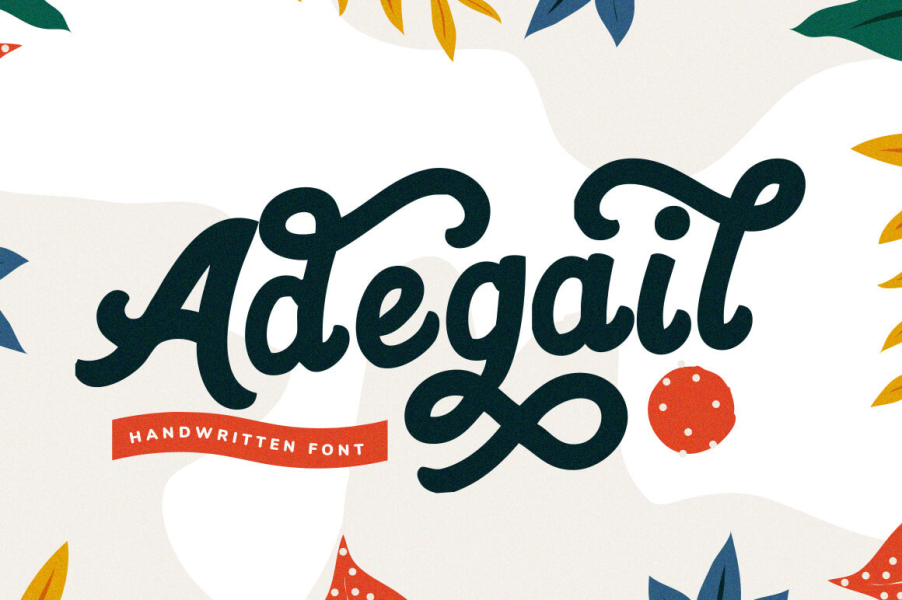 Adegail Font · 1001 Fonts