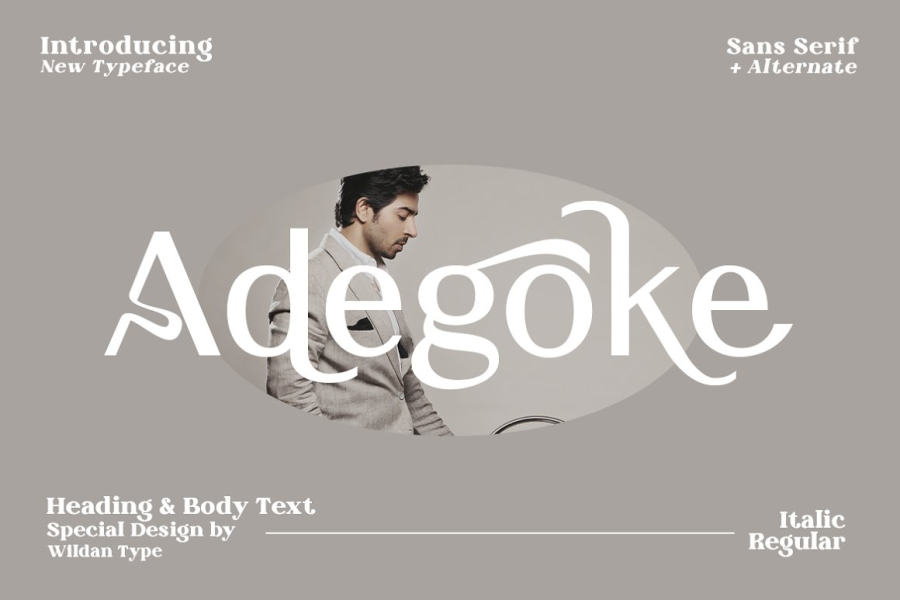 Adegoke Font · 1001 Fonts