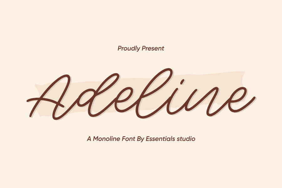 Adeline Font · 1001 Fonts