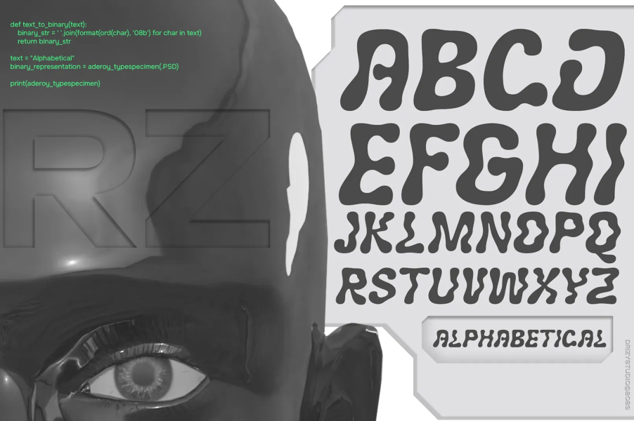 Aderoy Font · 1001 Fonts