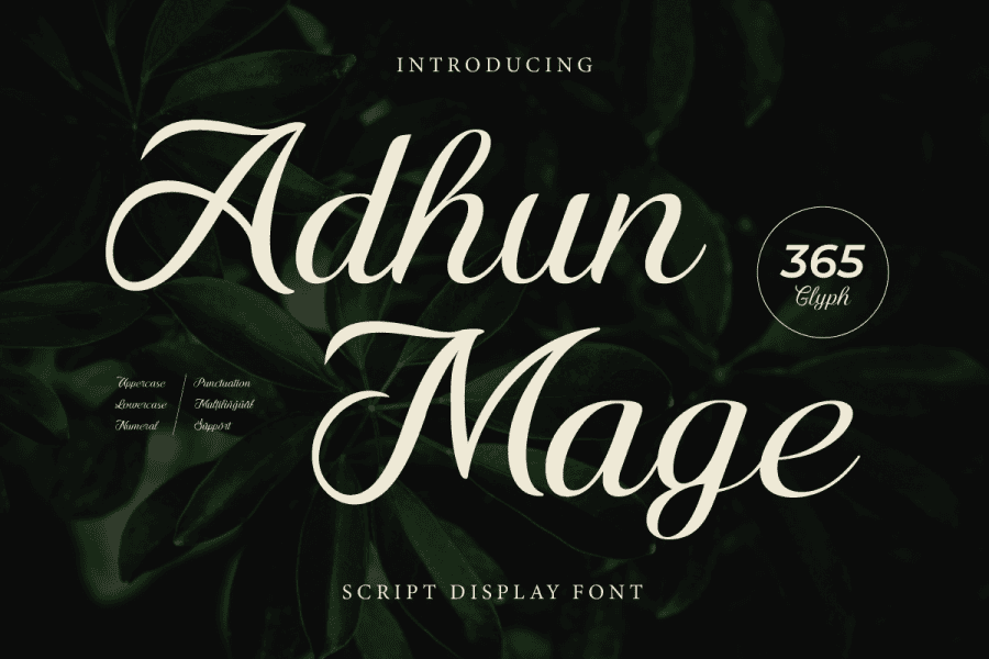 Adhun Mage Trial Font · 1001 Fonts