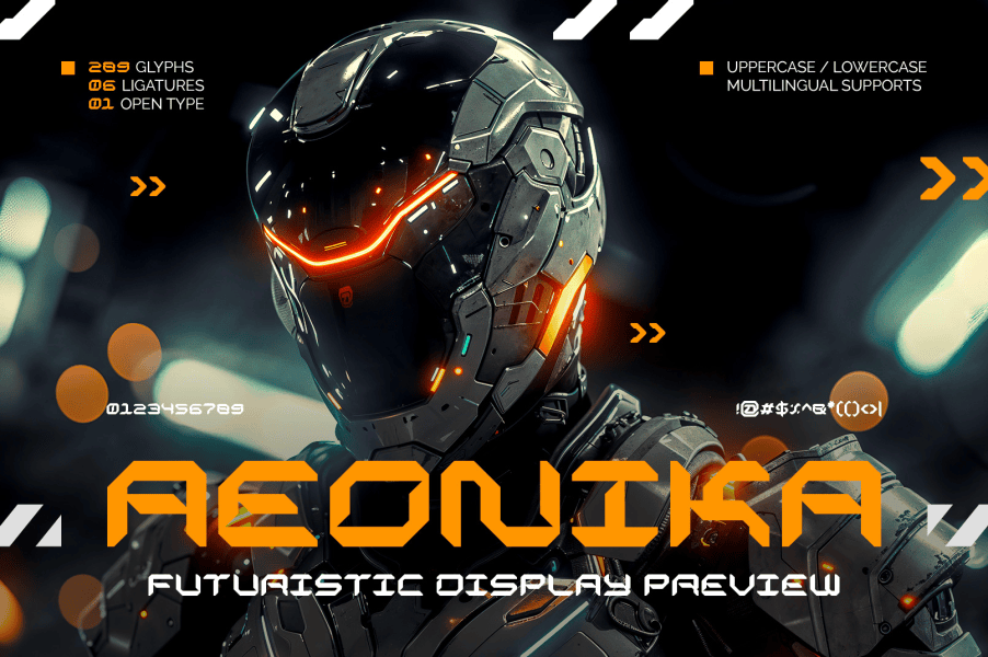 Aeonika Font · 1001 Fonts