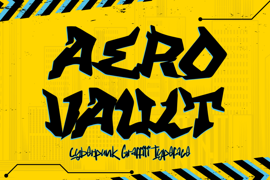 Aero Vault Font Family · 1001 Fonts