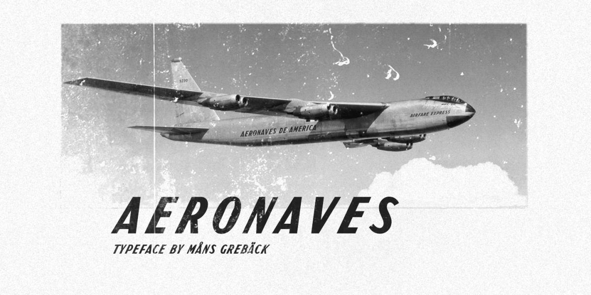 6 Free Aviation Fonts · 1001 Fonts