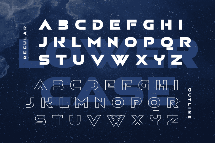 Aerospace Font · 1001 Fonts