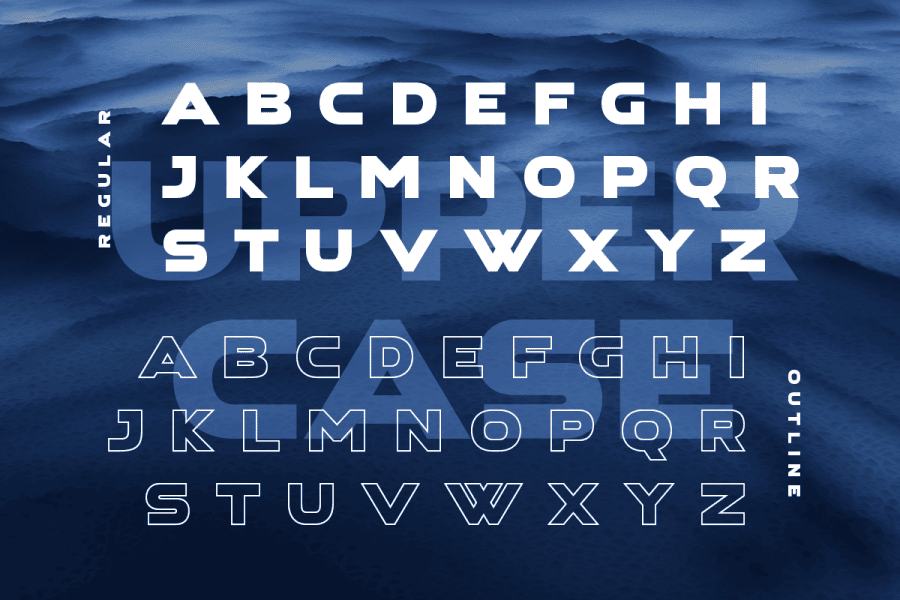 Aerospace Font · 1001 Fonts