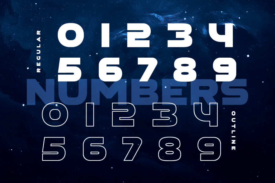 Aerospace Font · 1001 Fonts