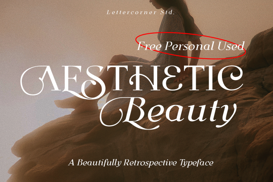 Aesthetic Beauty CF Font · 1001 Fonts