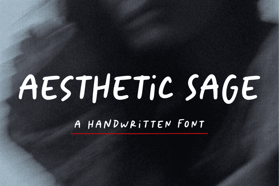 Aesthetic Sage Font · 1001 Fonts