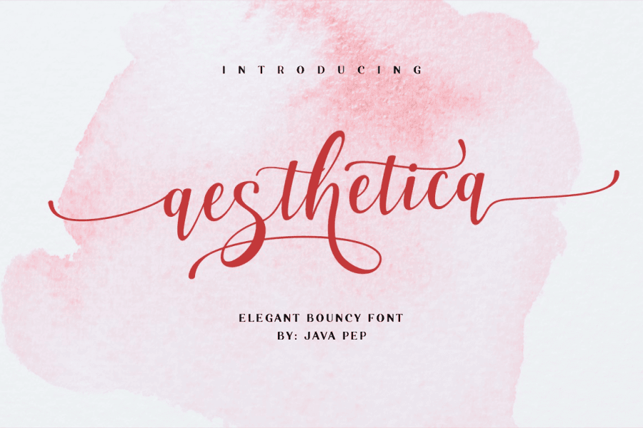 aesthetica demo Font · 1001 Fonts