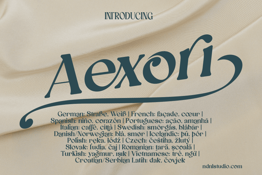5 Free Art Nouveau, Wordmark Fonts · 1001 Fonts