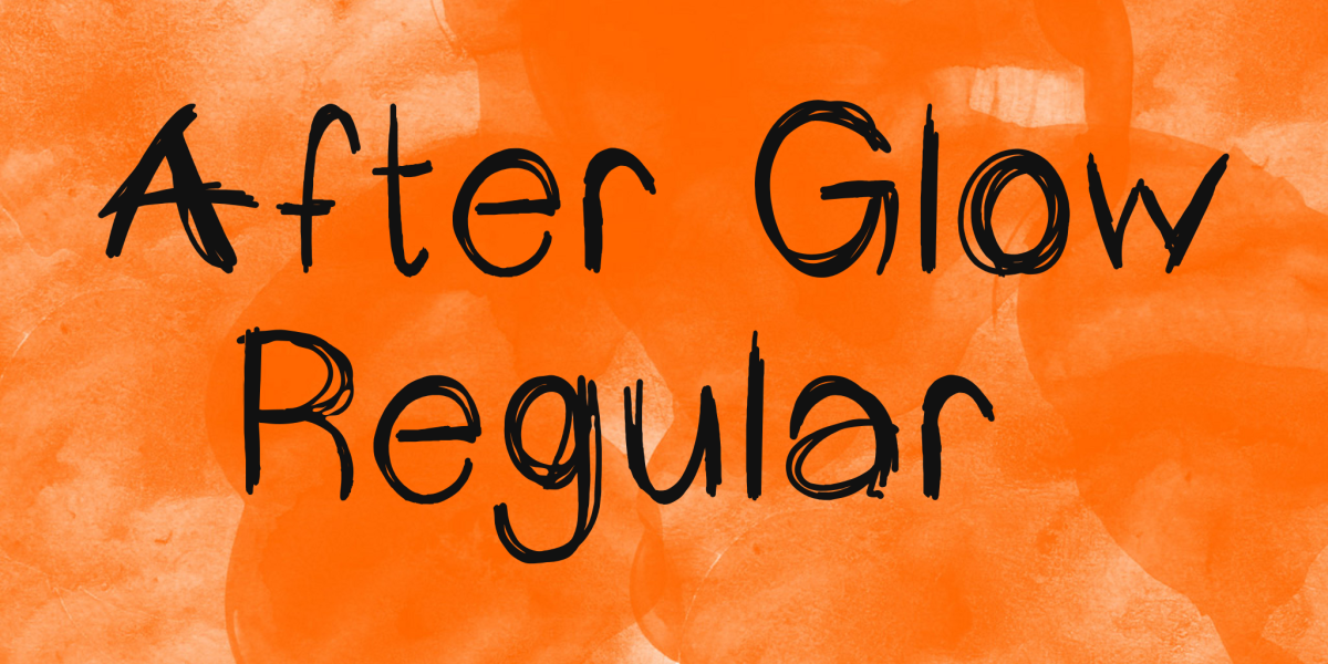 After Glow Font · 1001 Fonts