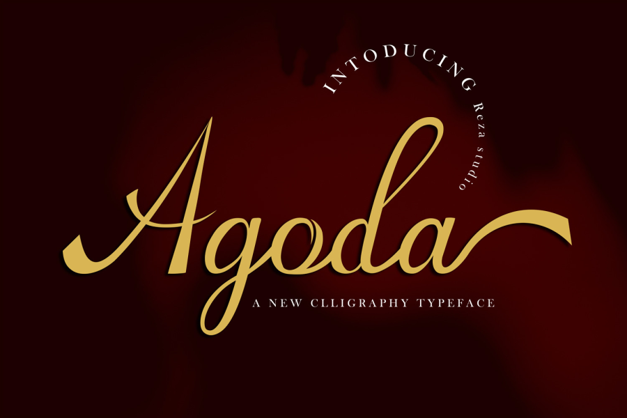 Agoda Font · 1001 Fonts