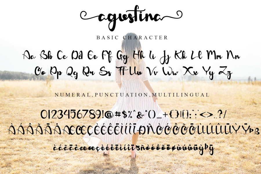 Agustina Font · 1001 Fonts