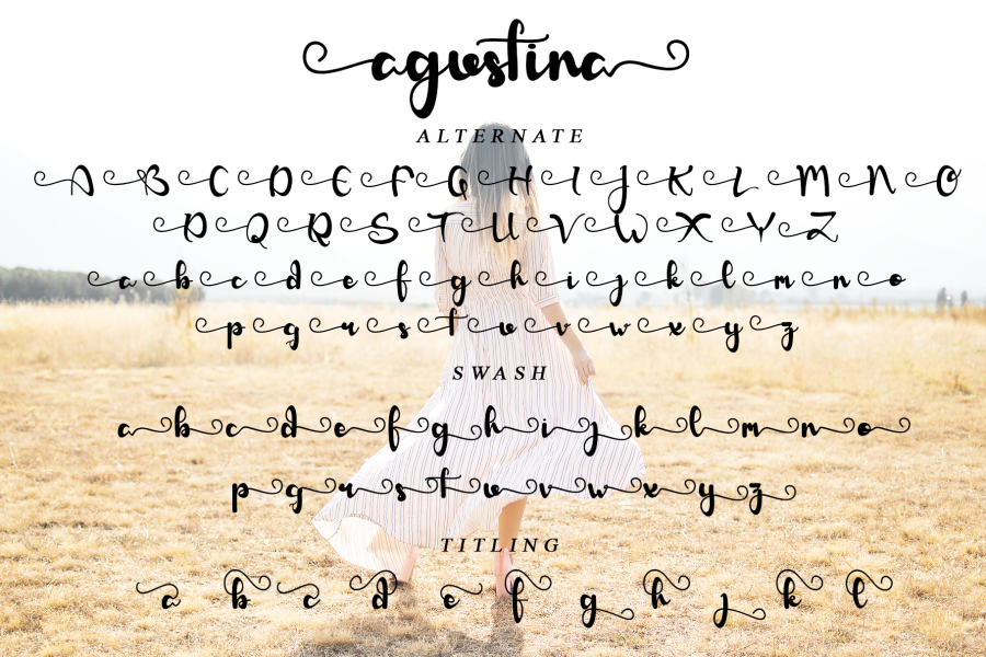 Agustina Font · 1001 Fonts