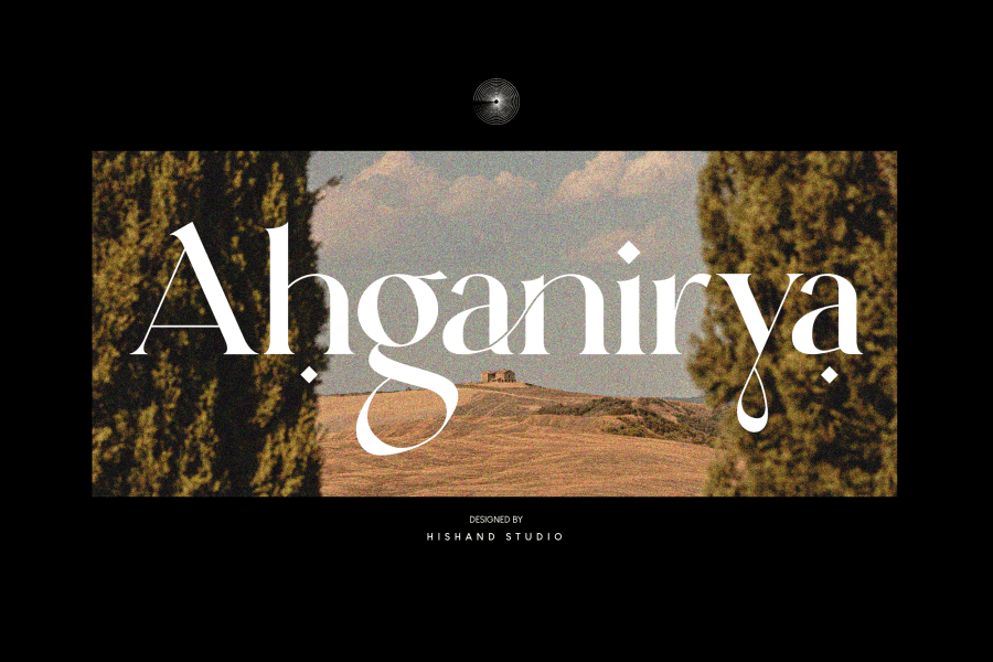 Ahganirya Font · 1001 Fonts