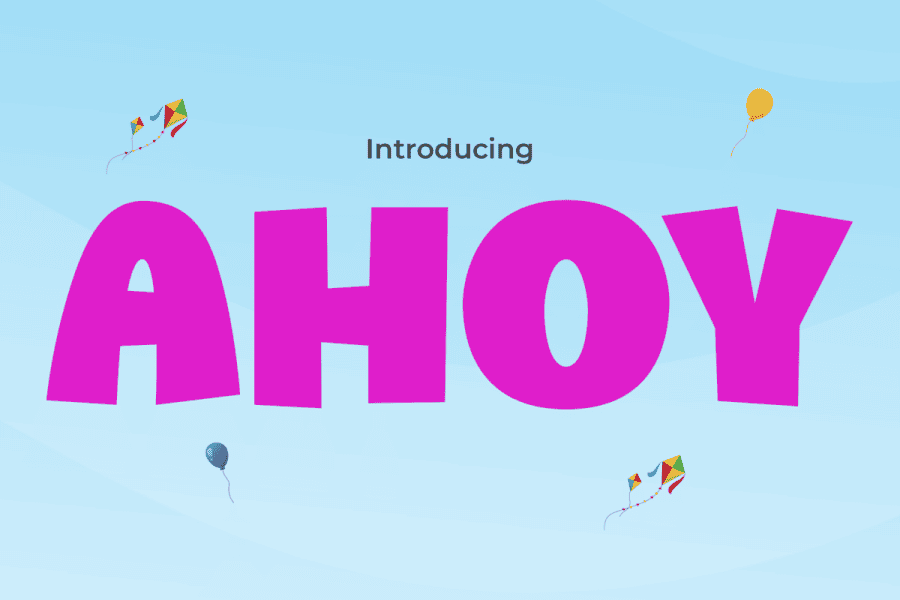 AHOY Font · 1001 Fonts