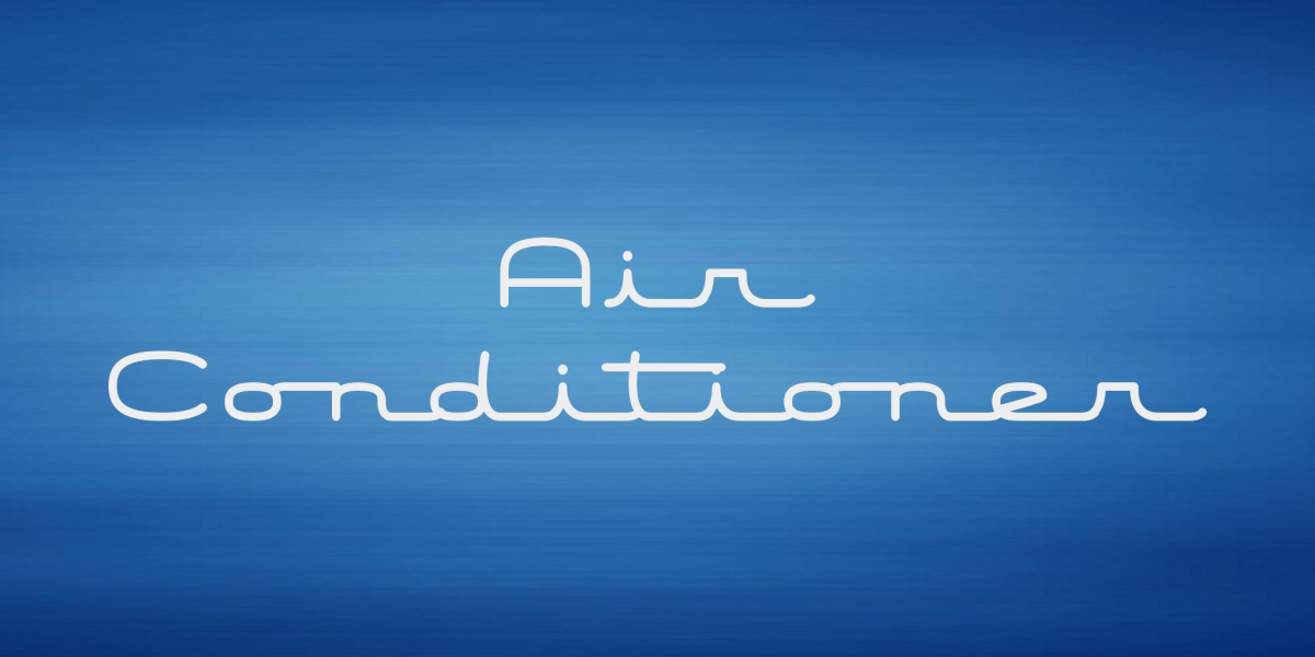 Air Conditioner Font · 1001 Fonts