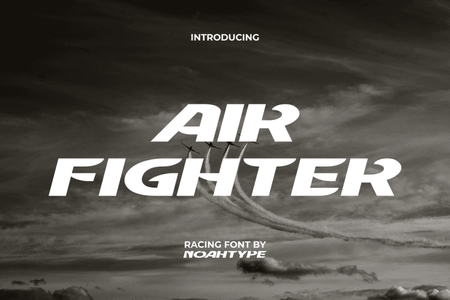 AirFighterDemo Font · 1001 Fonts