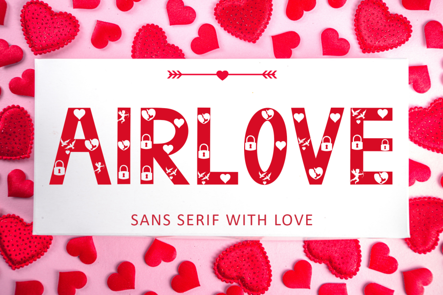 AIRLOVE Font · 1001 Fonts