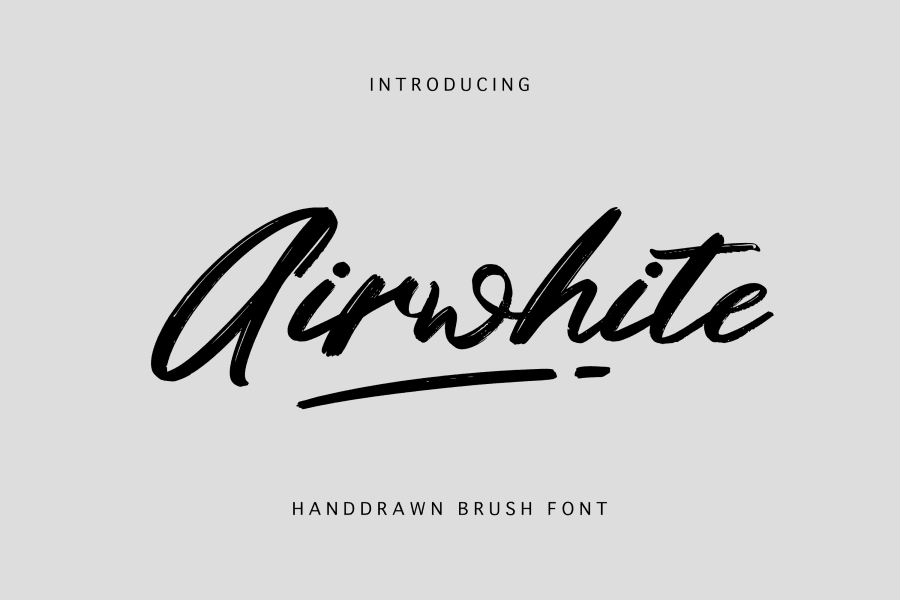 Airwhite Font · 1001 Fonts