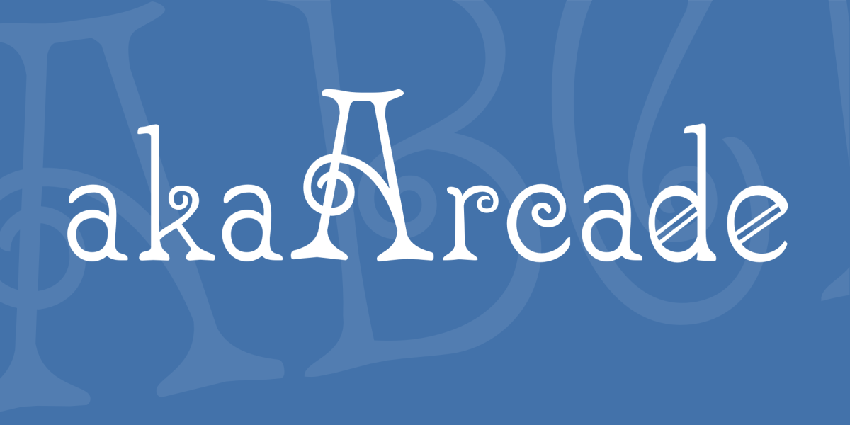 akaArcade Font · 1001 Fonts
