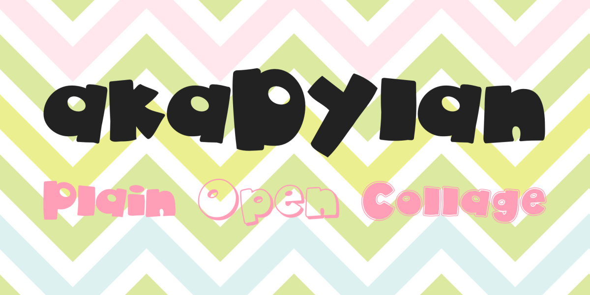 akaDylan Font Family · 1001 Fonts