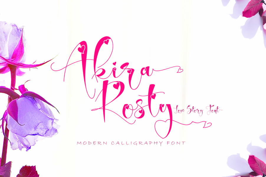Akira Rosty Font Family · 1001 Fonts