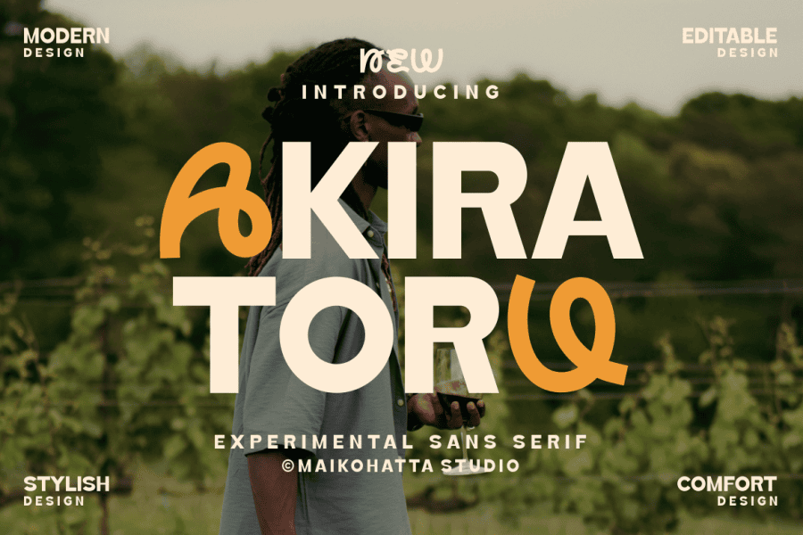 AKIRA TORU Font · 1001 Fonts