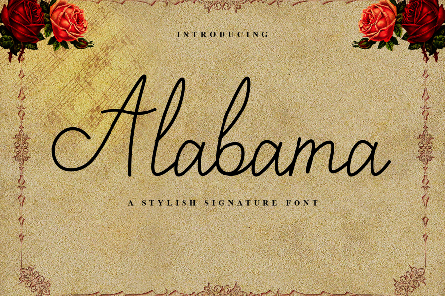 Alabama Font · 1001 Fonts