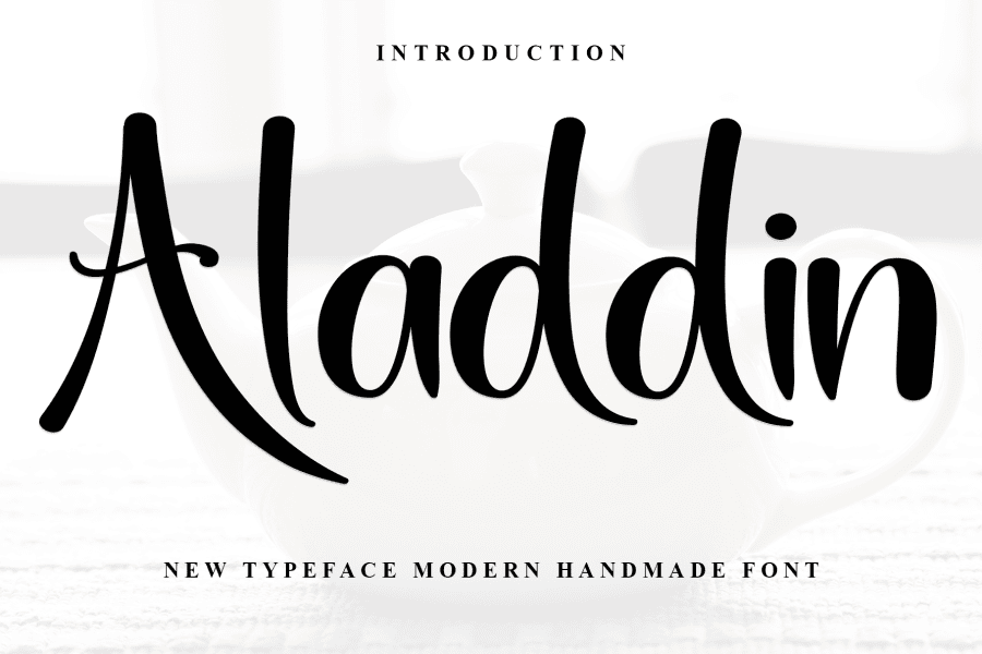 Aladdin Font · 1001 Fonts